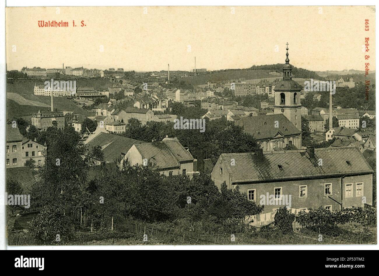 View of Waldheim Waldheim. View of Waldheim Stock Photo - Alamy