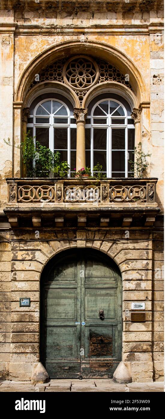geography / travel, Lecce, baroque palace, exterior view, Italy, Apulia ...