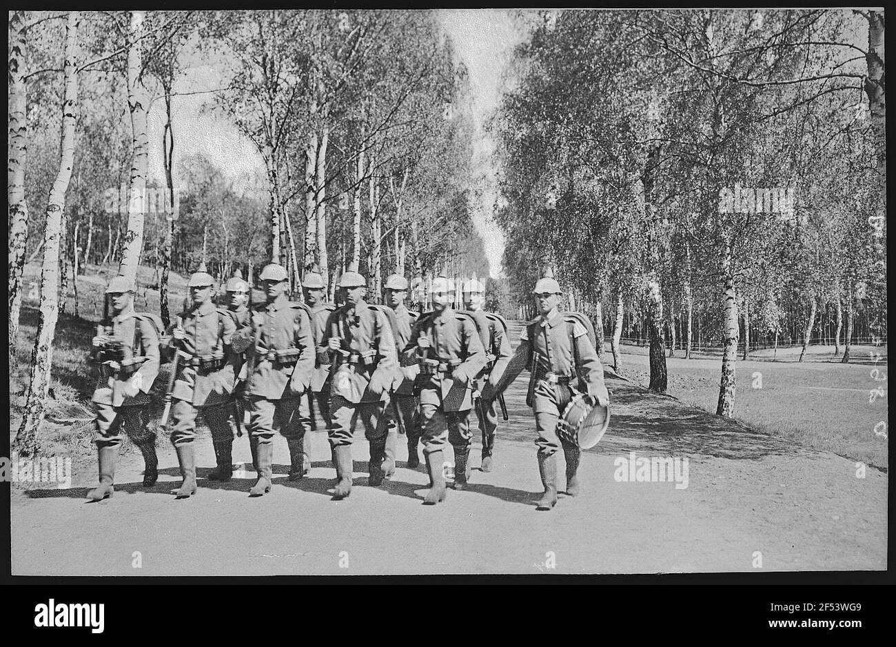 German soldiers military march Black and White Stock Photos & Images ...