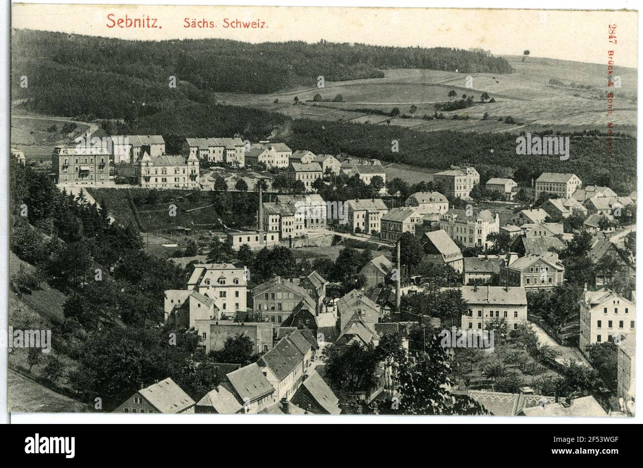 View of Sebnitz View of Sebnitz Stock Photo - Alamy