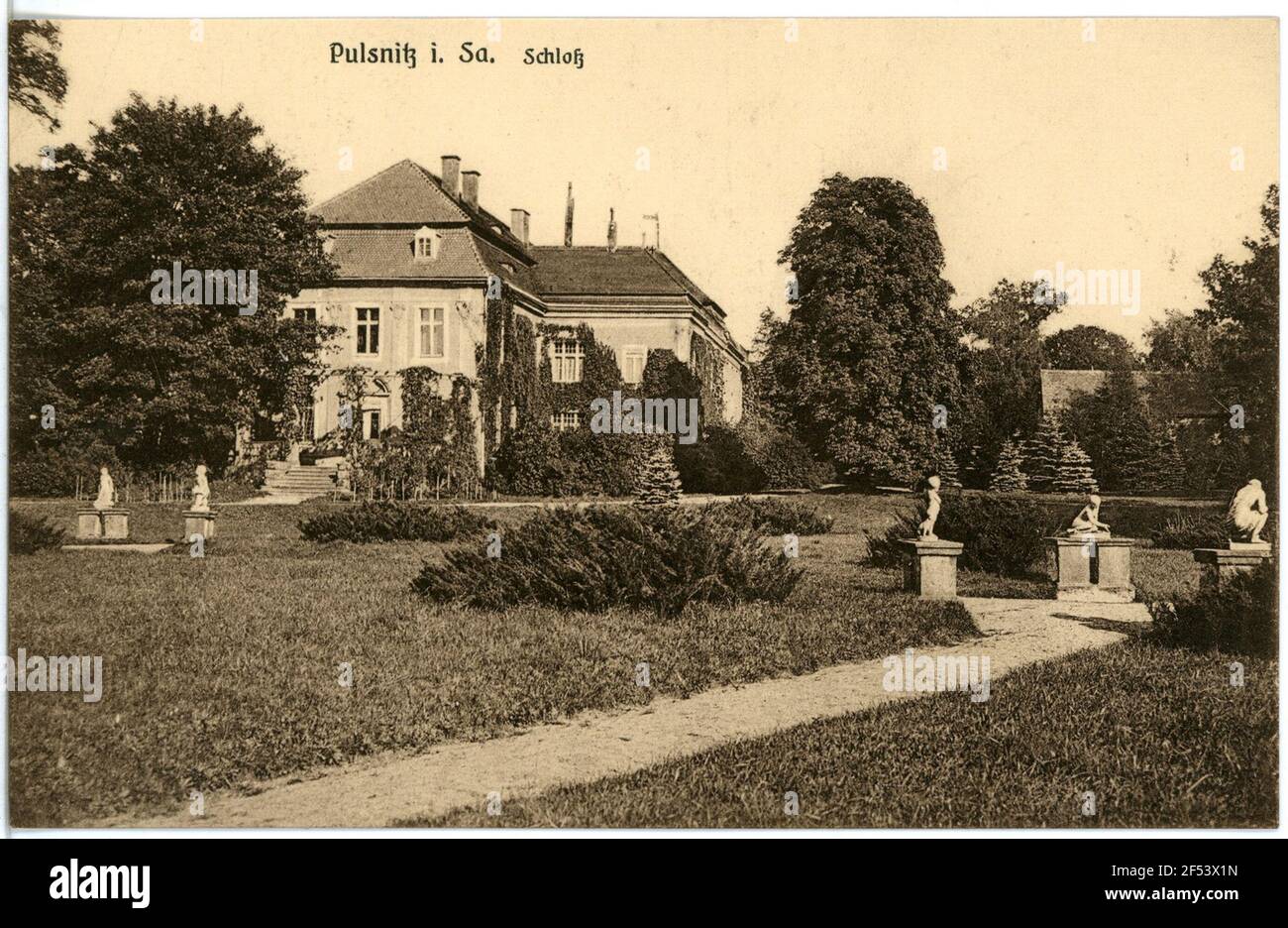 Lock Pulsnitz. Schloss Stock Photo - Alamy