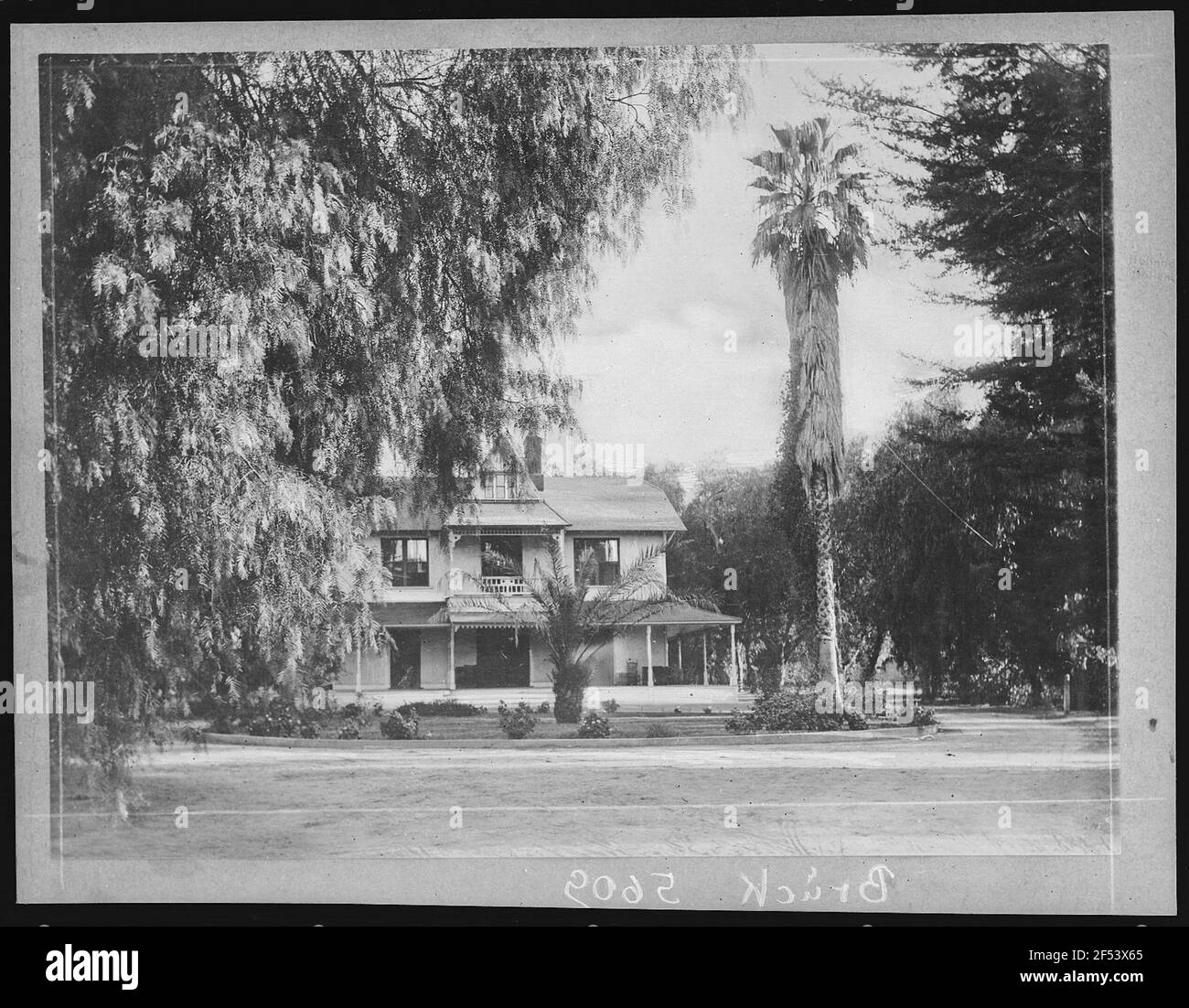Riverside. Residence of J. J. Hill, Riverside, Ca Stock Photo - Alamy