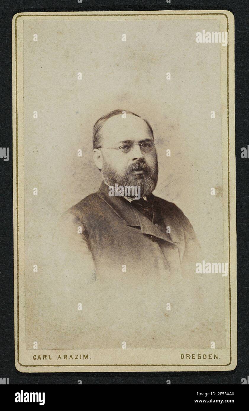 Portrait Wilhelm Dietel Stock Photo - Alamy
