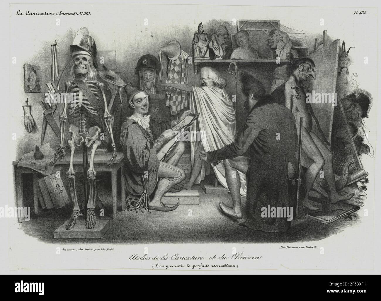 Journal la caricature hi-res stock photography and images - Alamy