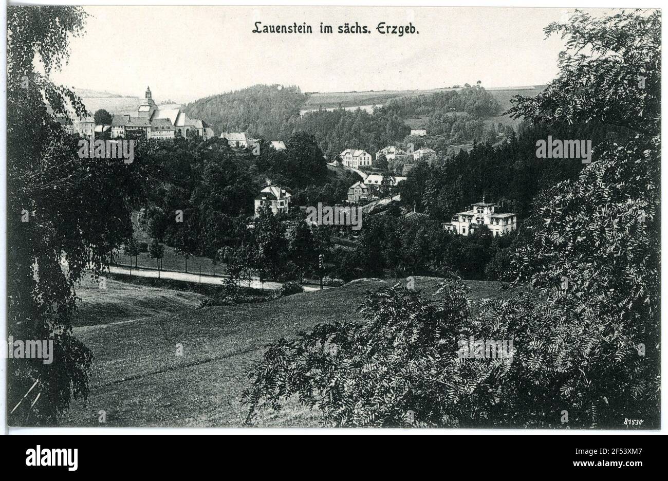 View of Lauenstein Lauenstein. View of Lauenstein Stock Photo - Alamy