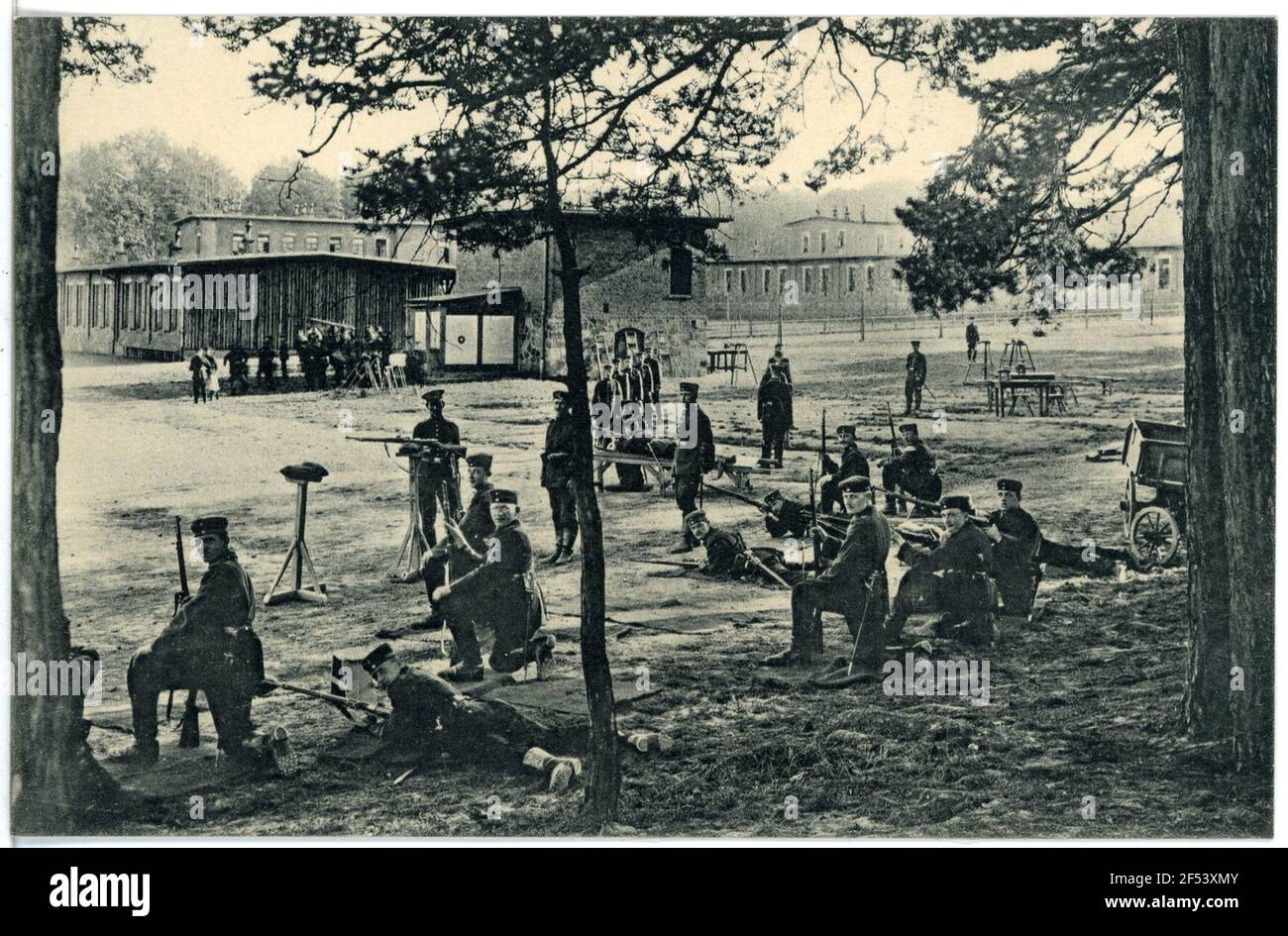 Troop Exercise Platz - Old bearing Königsbrück. Troop Exercise Platz ...