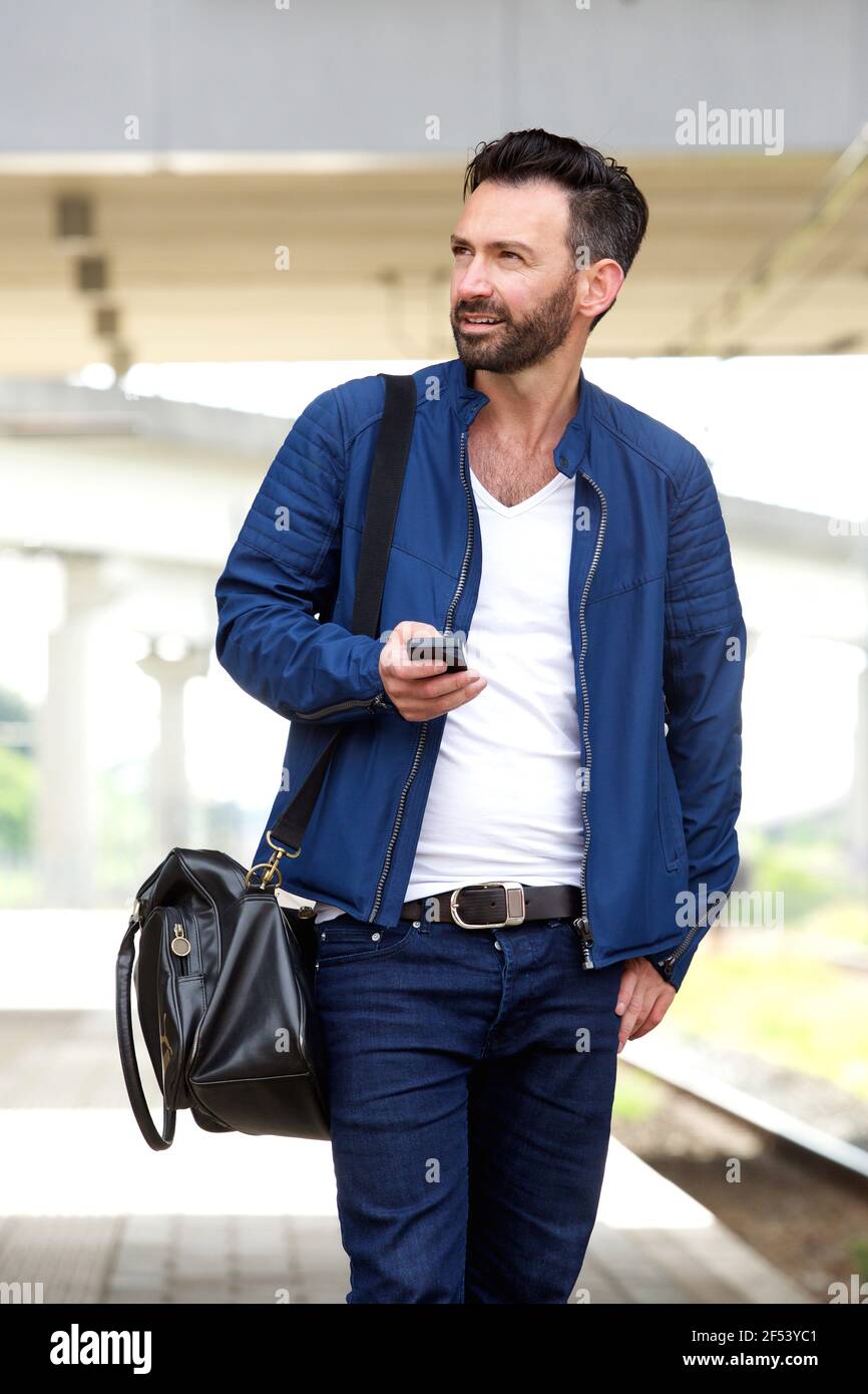 Man model male railway hi-res stock photography and images - Alamy