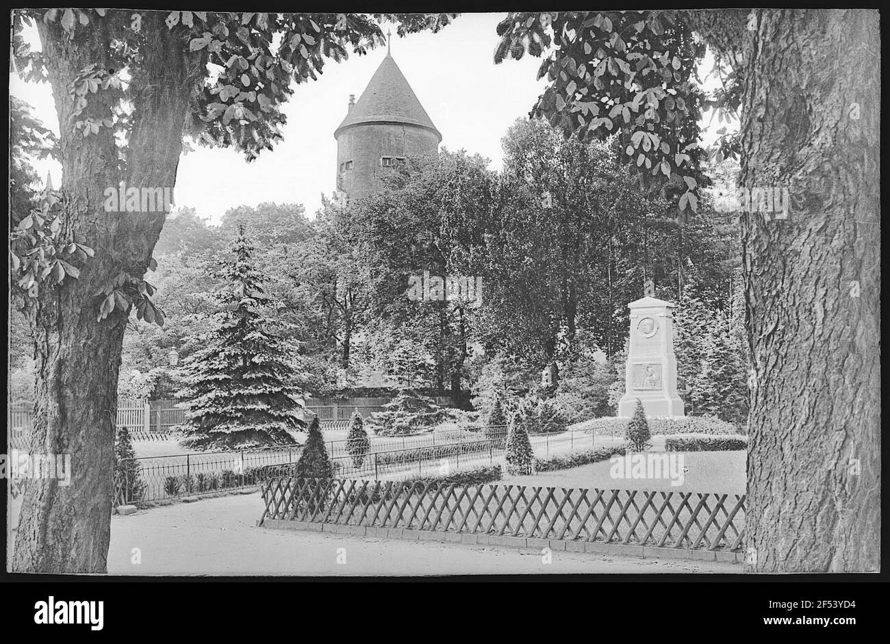Freiberg. Schlossplatz with WinKlerdenkmal Stock Photo - Alamy