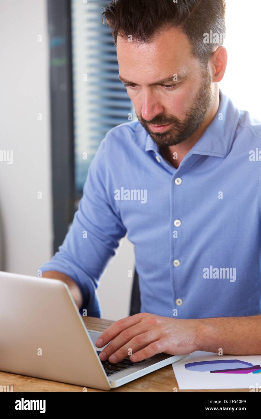 Portrait busy mature business man hi-res stock photography and images ...