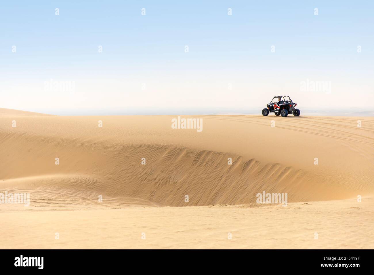 Desert Activities & Inland Sea, Qatar Stock Photo - Alamy