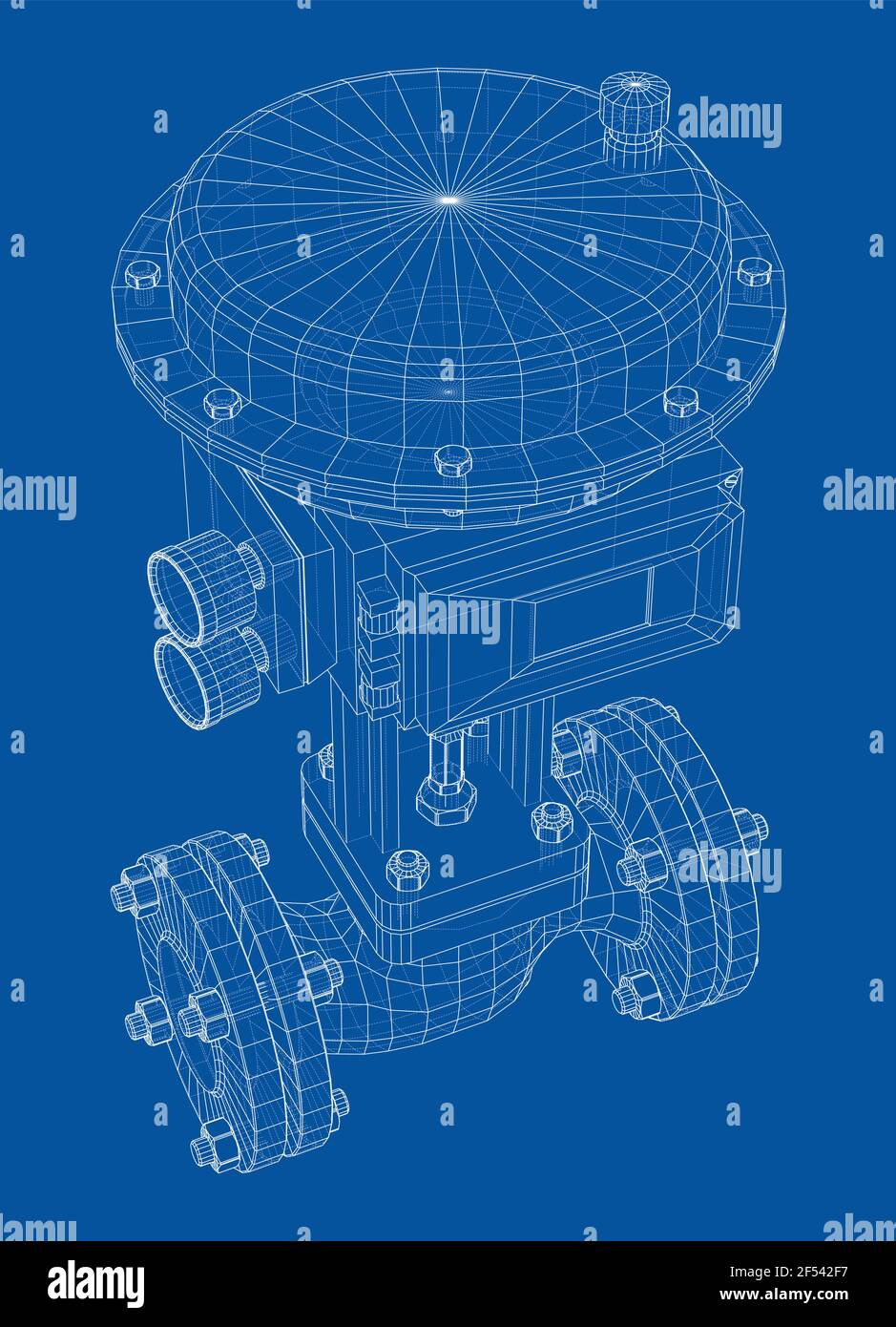 Electro valve Stock Vector Images - Alamy