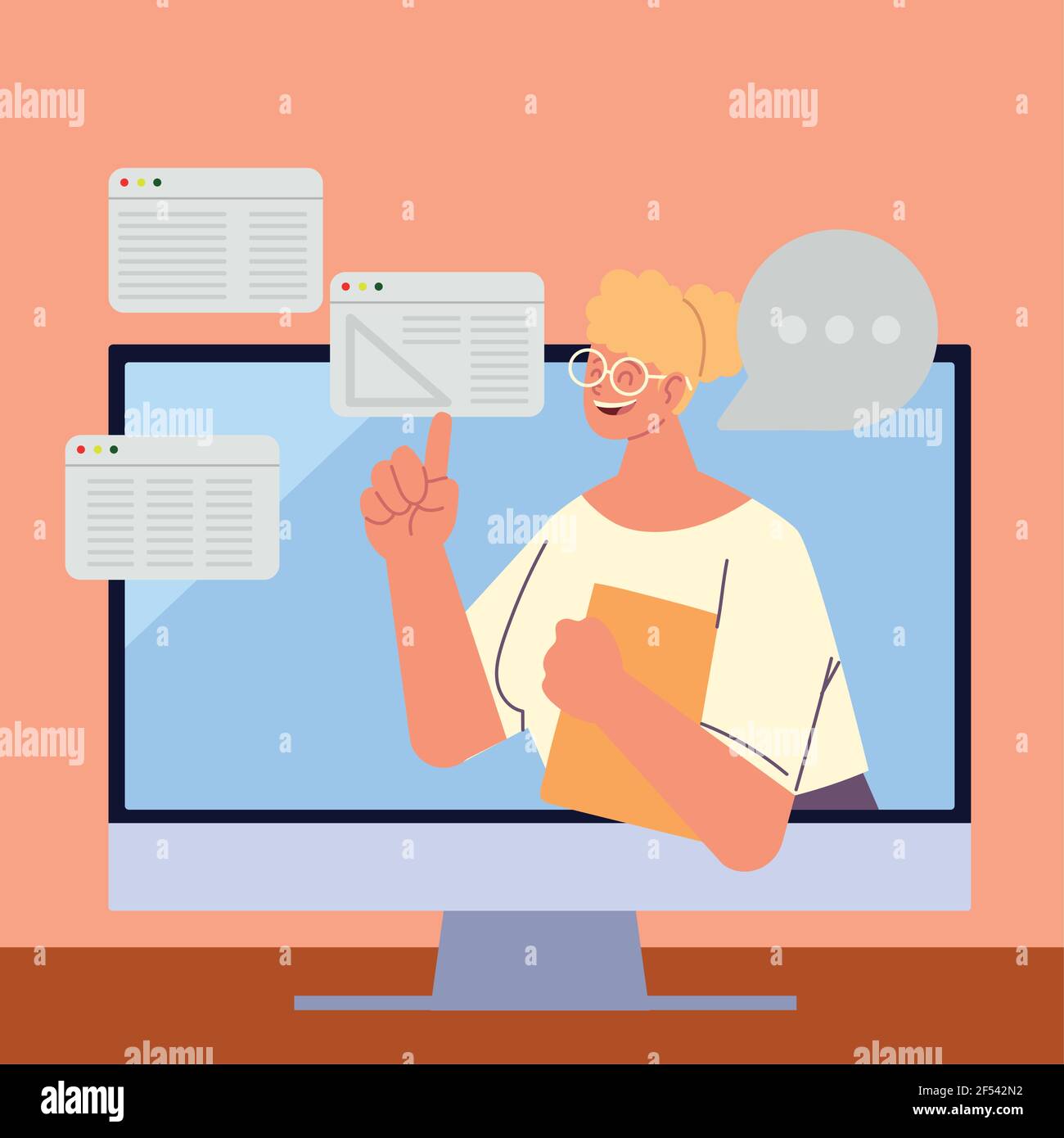 online class school Stock Vector Image & Art - Alamy