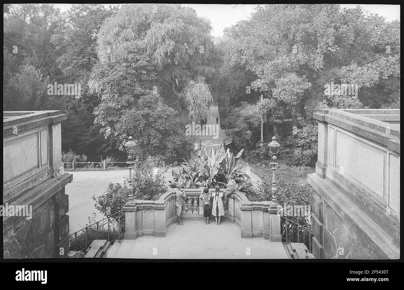 City park attractions Black and White Stock Photos & Images - Alamy