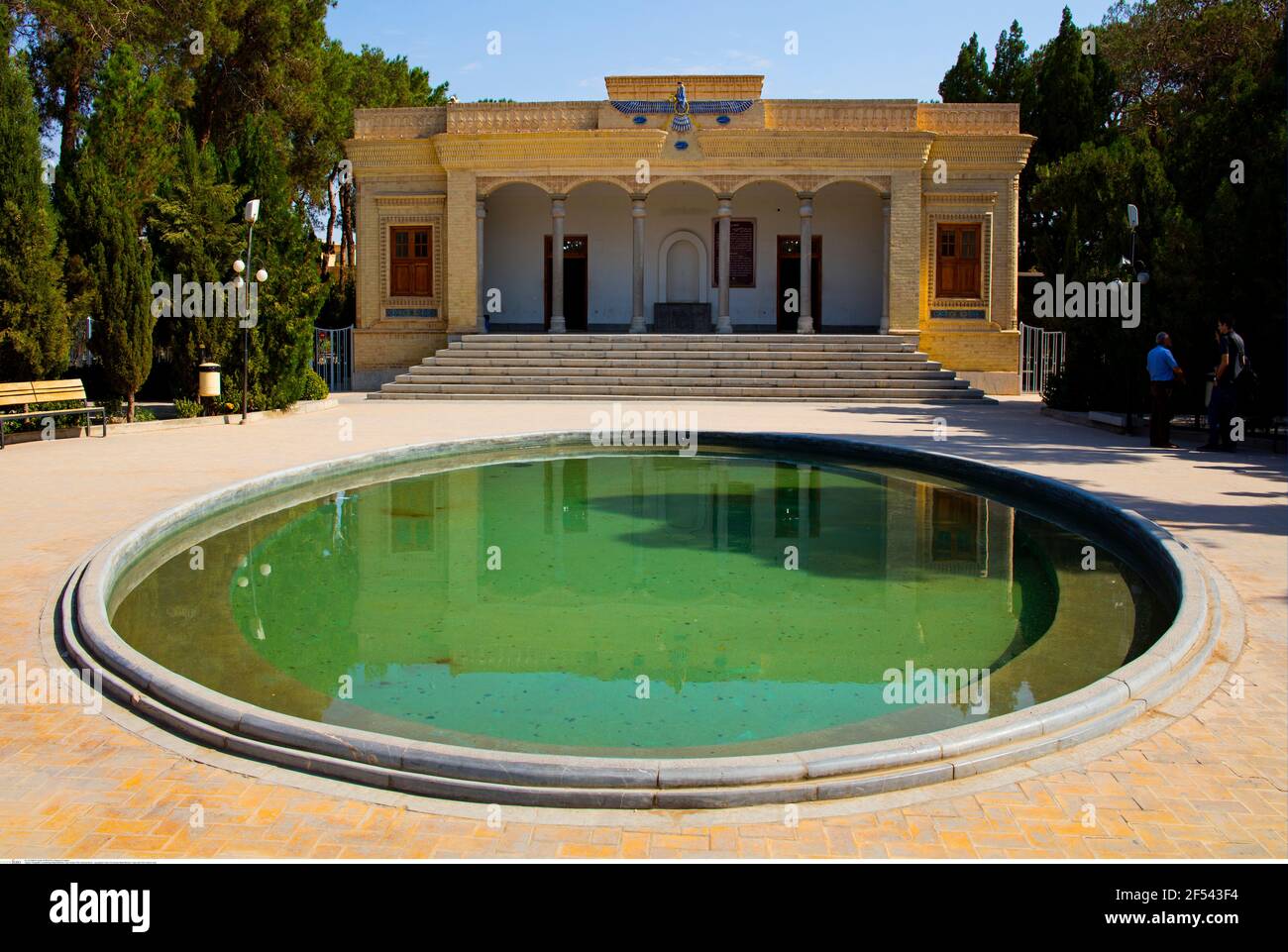 geography / travel, fire temple Atash Behram, Yazd, built 1934 ...