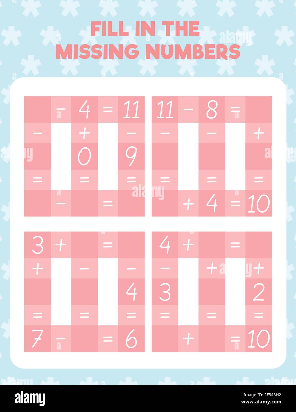 Math worksheet practice print page. Fill in the missing numbers. Count ...
