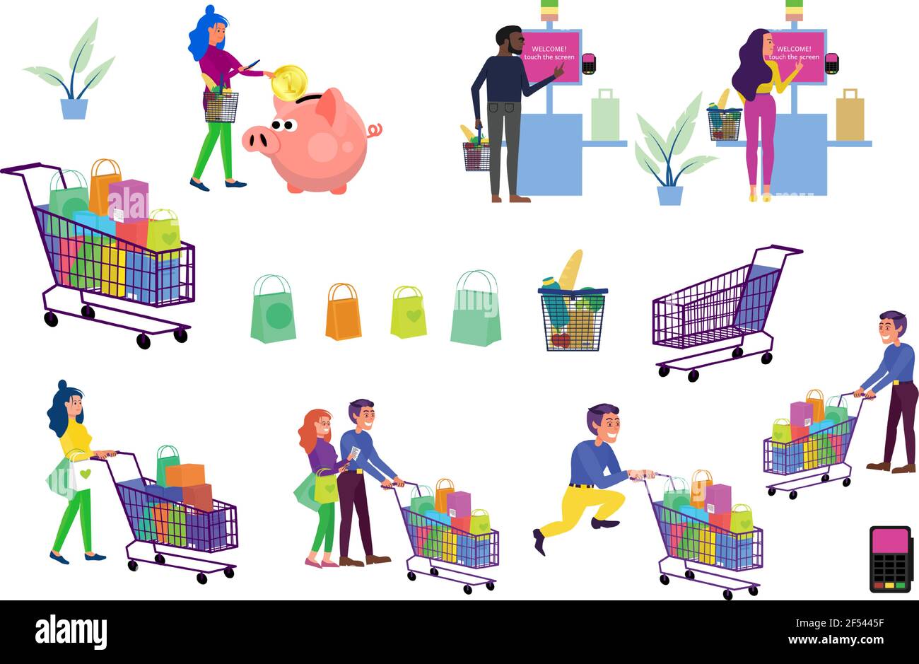 Computer shop self Cut Out Stock Images & Pictures - Alamy