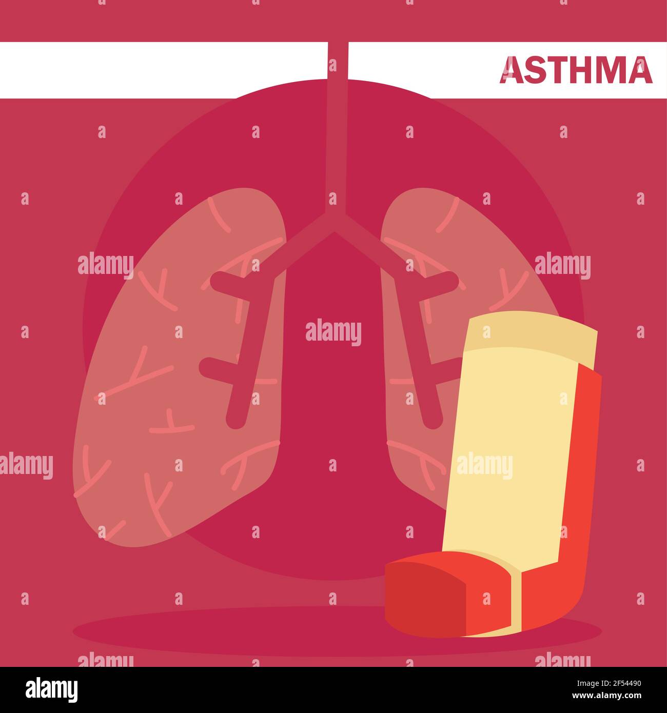 asthma inhlaer lungs Stock Vector Image & Art - Alamy