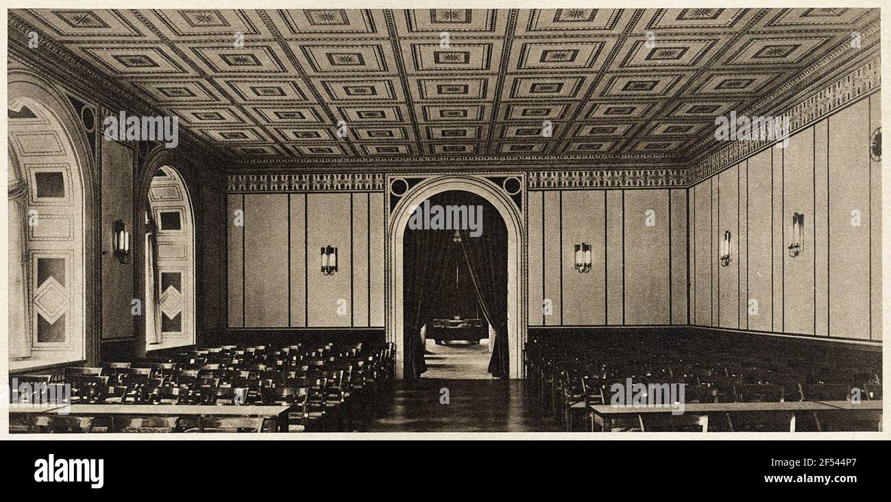 Dresden. Japanese palace. Lecture hall Stock Photo - Alamy