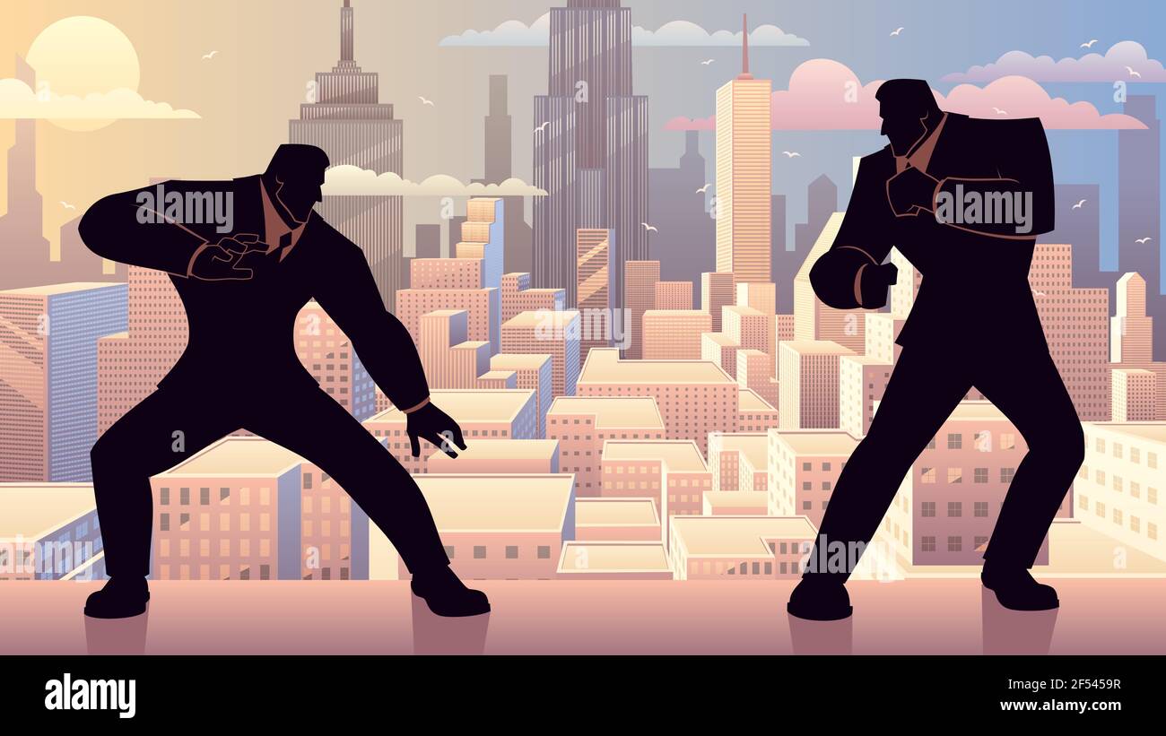 Business Competition Concept Stock Vector Image & Art - Alamy