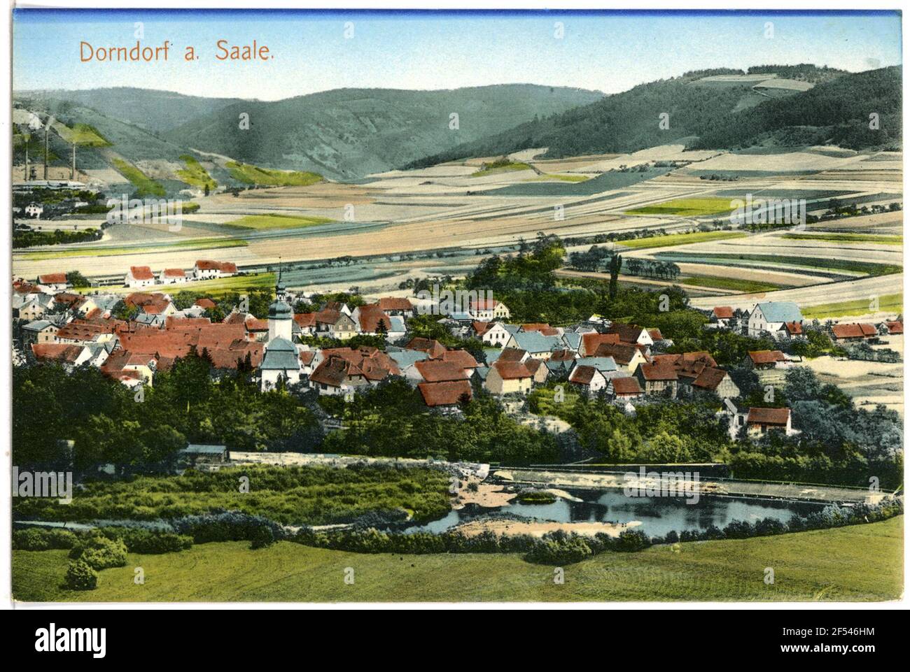 View of Dorndorf Dorndorf. View of Dorndorf Stock Photo - Alamy