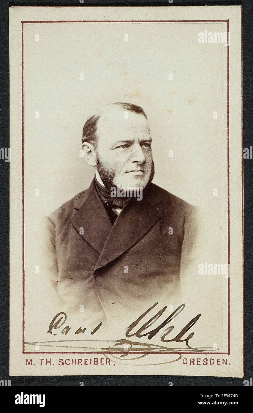 Portrait Carl Uhle Stock Photo - Alamy