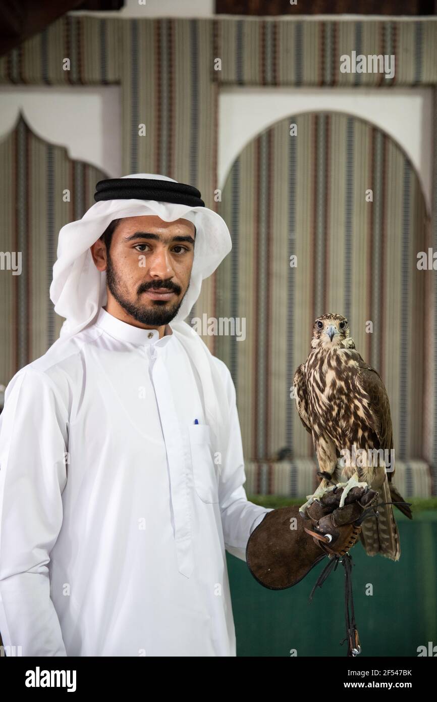 Falcon Souq, Doha, Qatar Stock Photo - Alamy