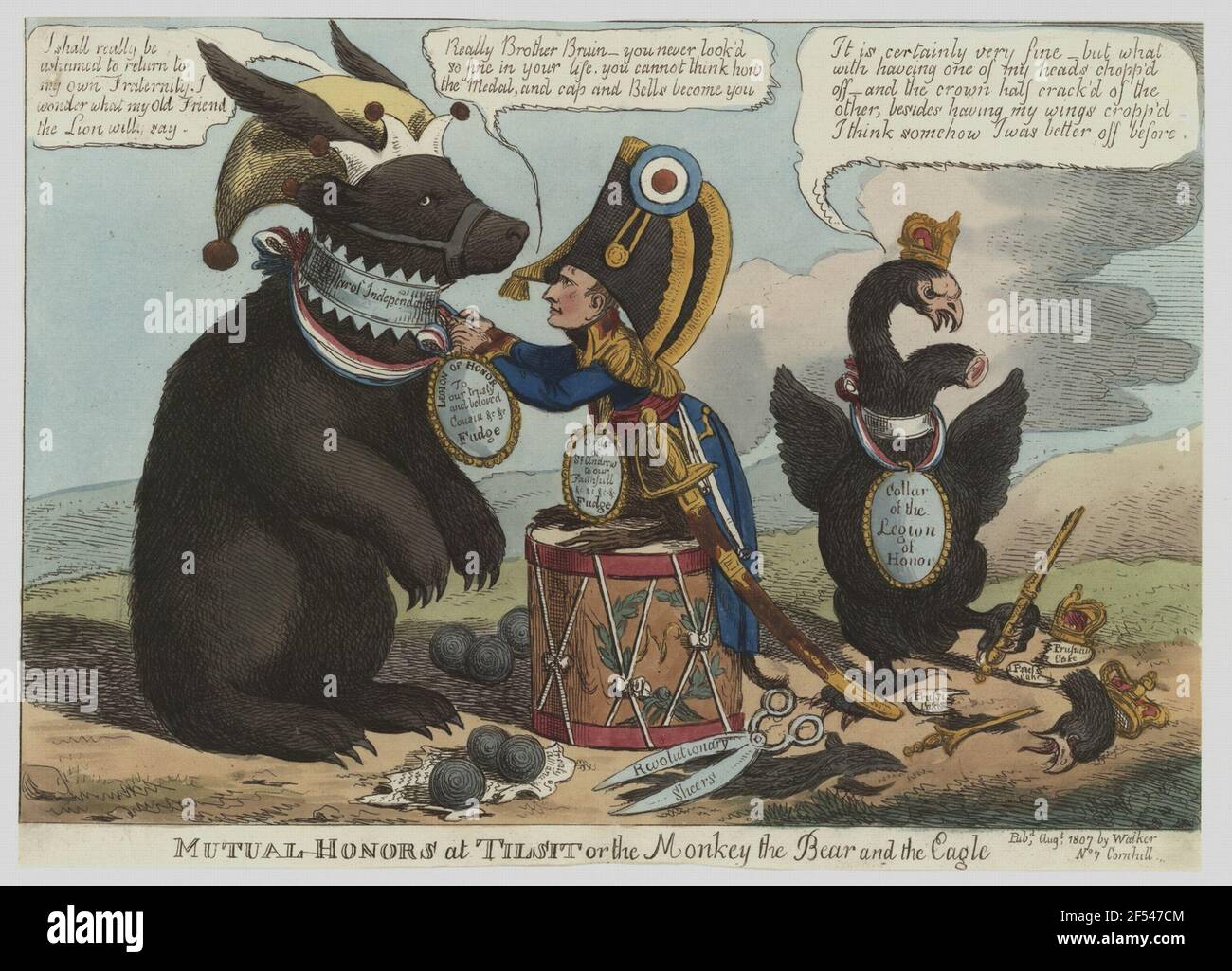 The peace of Tilsit Stock Photo - Alamy