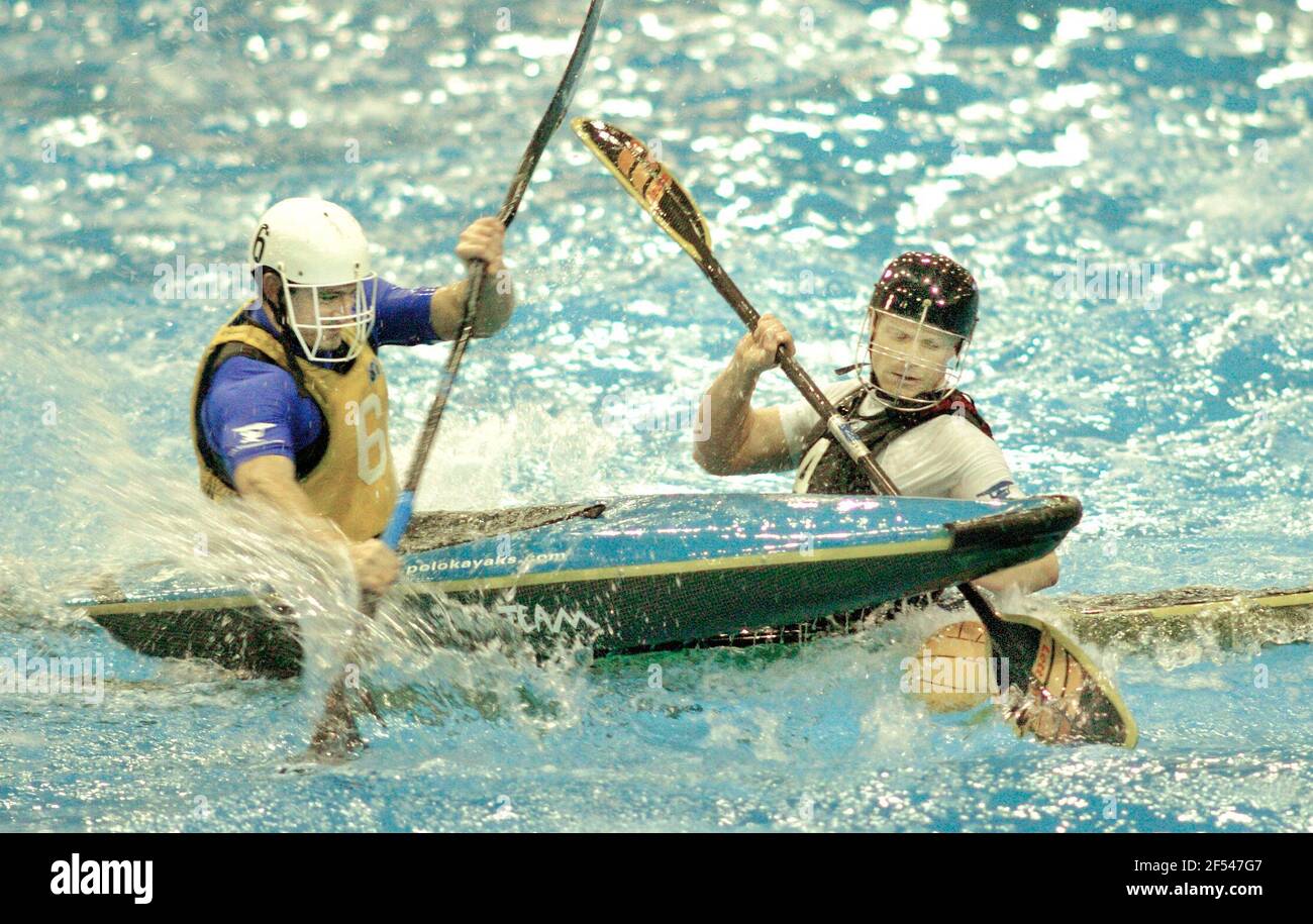 THE MENS FINAL OF THE NATIONAL CANOE POLO CHAMPIONSHIPS AT THE ...