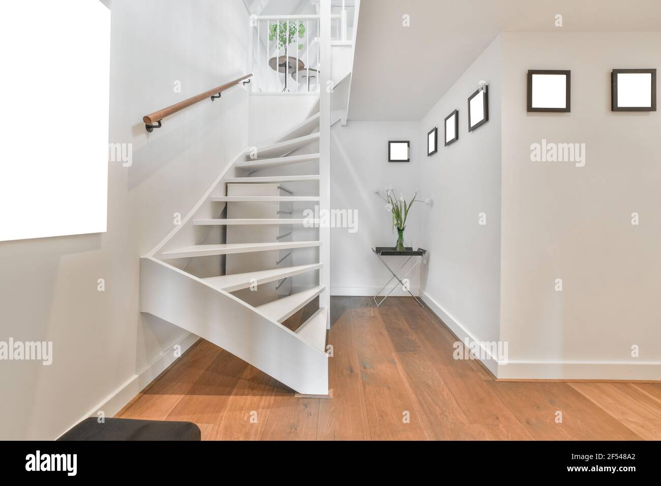 Staircase hall interior Stock Photo - Alamy