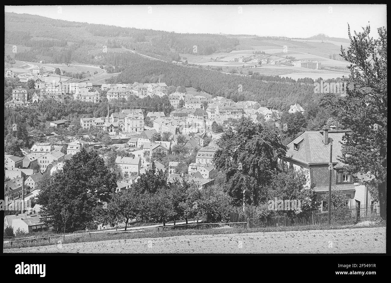 Sebnitz. View of Sebnitz Stock Photo - Alamy
