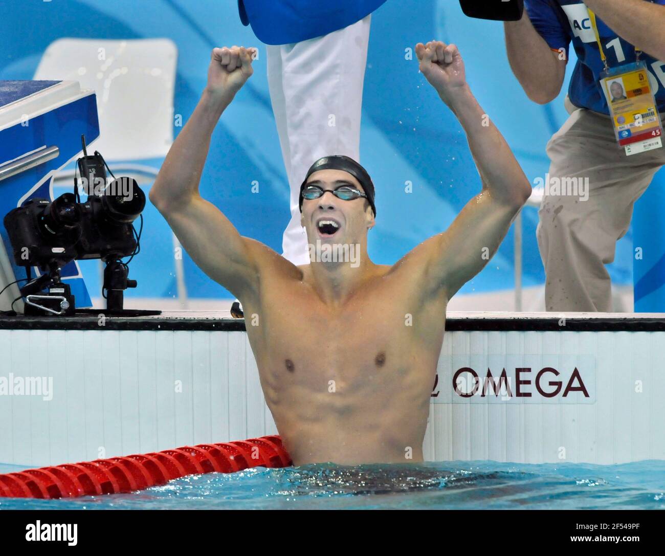 Swimming mens 400m individual medley final hi-res stock photography and ...