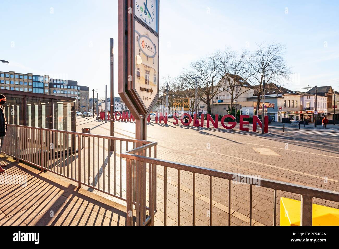 Railway station sign germany hi-res stock photography and images - Alamy