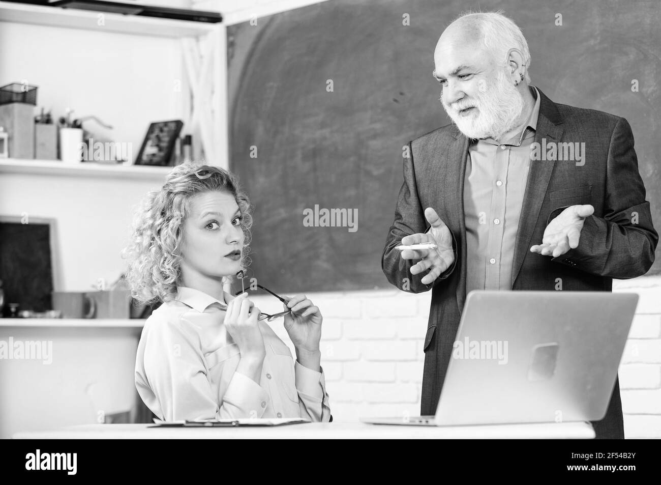 Exam room sign Black and White Stock Photos & Images - Alamy