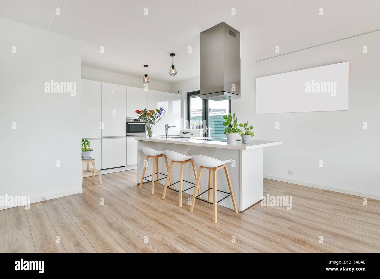 Modern kitchen design Stock Photo - Alamy