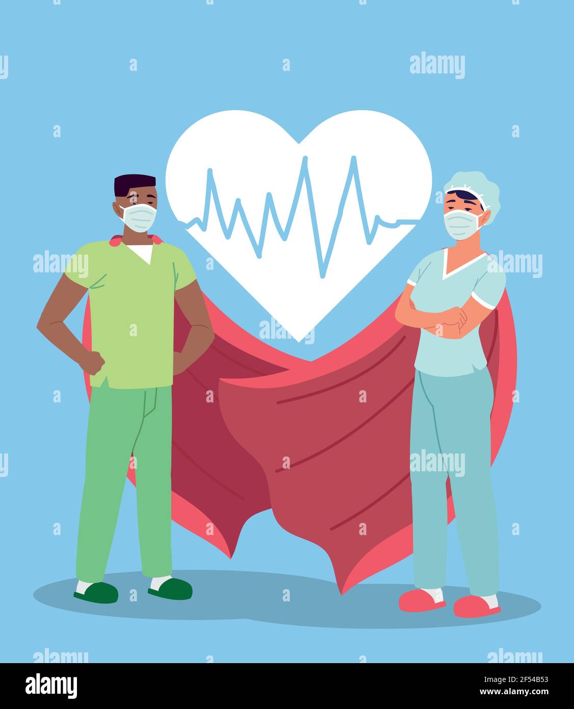 Uniform cape nurse Stock Vector Images - Alamy