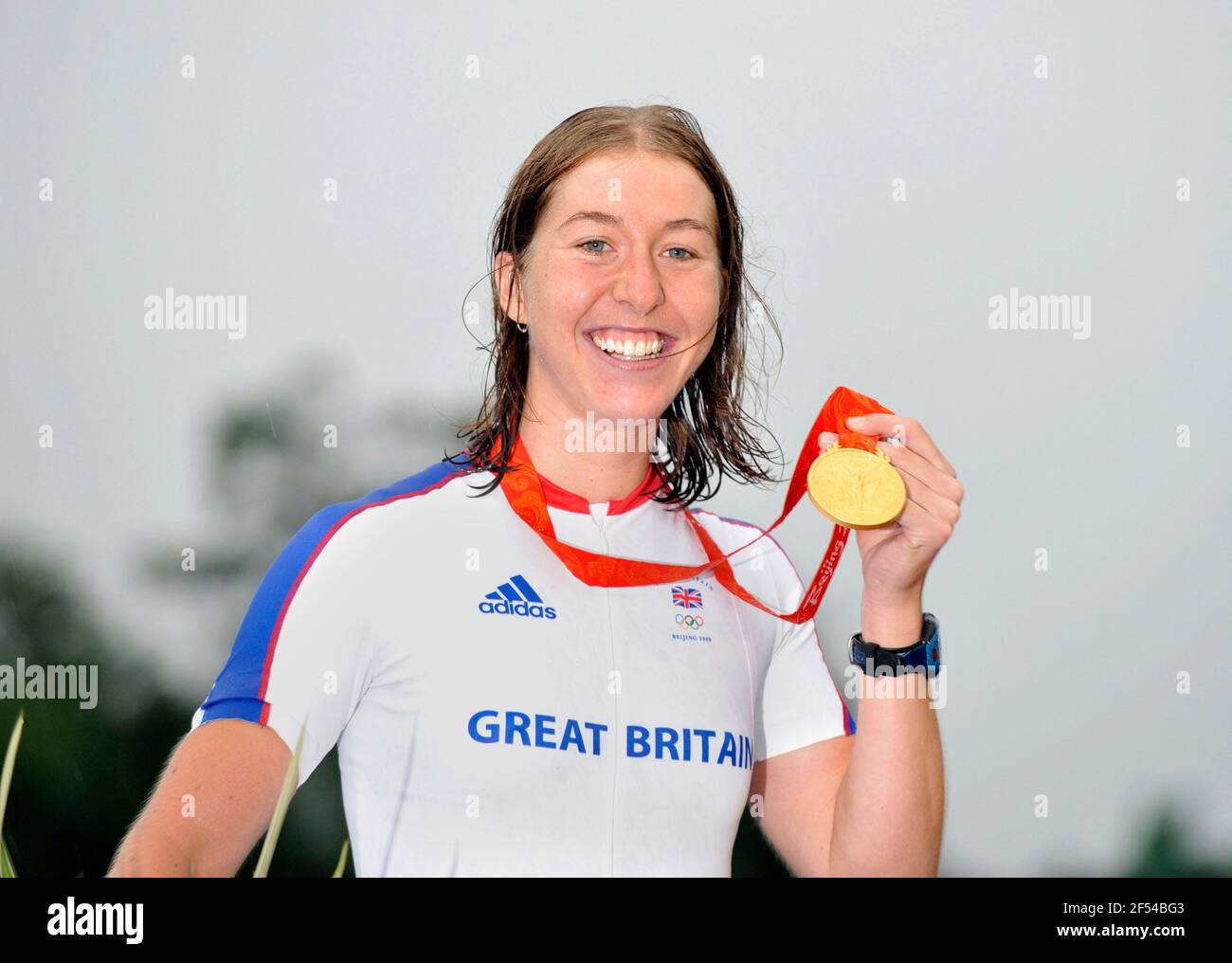 OLYMPIC GAMES BEIJING 2008. WOMANS ROAD RACE. NICOLE COOKE AFTER ...
