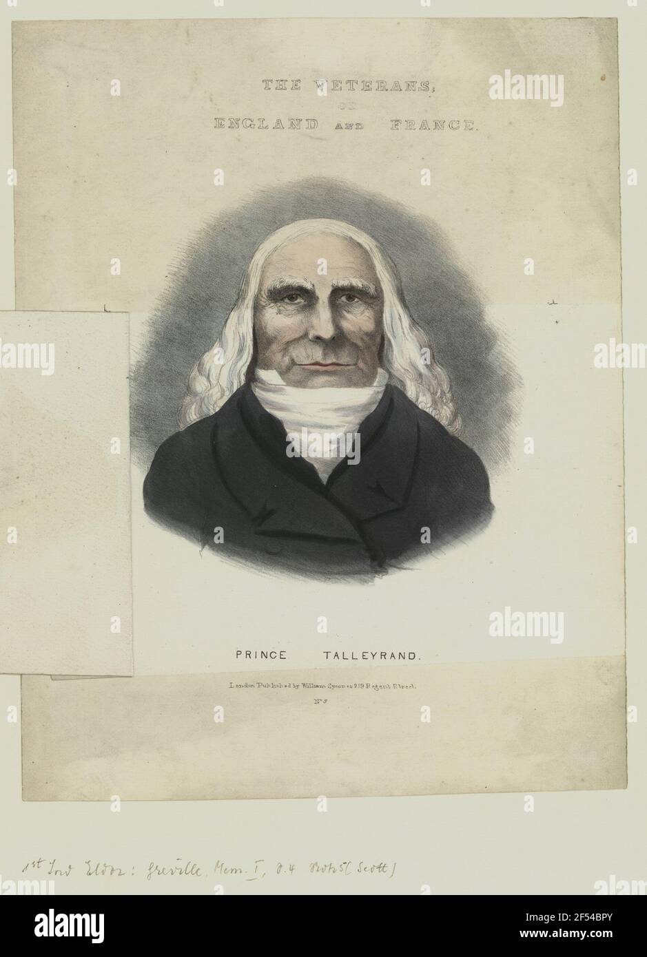 Lord Eldon and Talelyrand as a person Stock Photo - Alamy