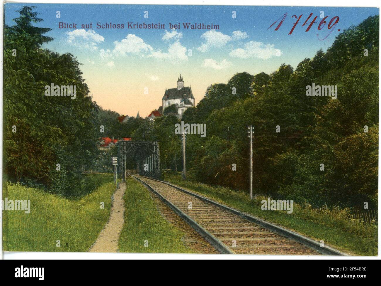 Burg Kriebstein. Burg Stock Photo - Alamy