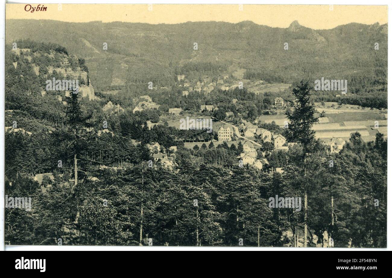 View of Oybin Oybin. View of Oybin Stock Photo - Alamy