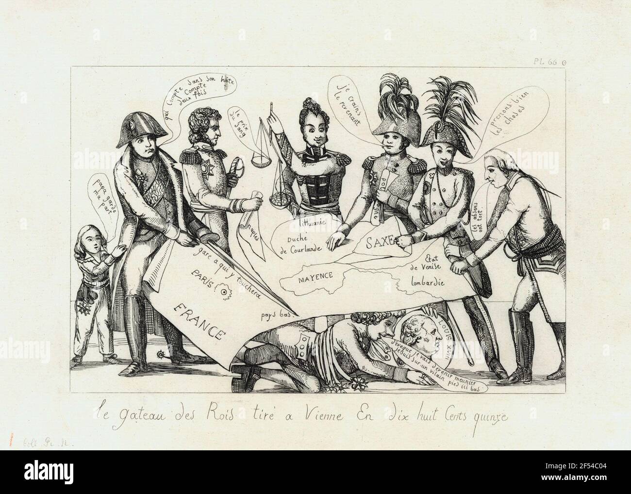 Congress vienna 1815 map hi-res stock photography and images - Alamy