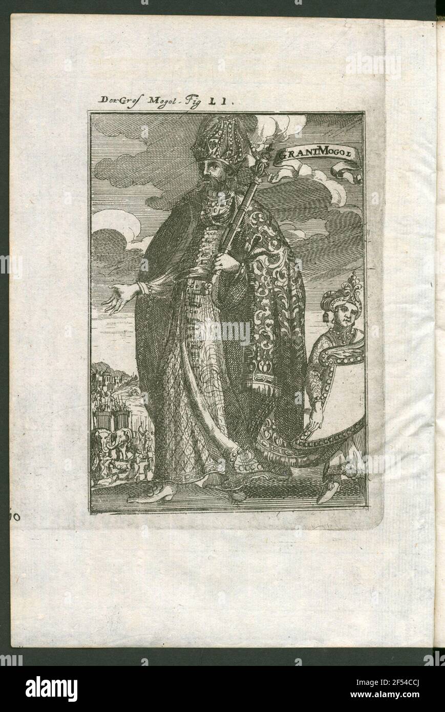 The Grand Mogul Taf. From p. 51 from: Manesson-Mallet, Allain ...