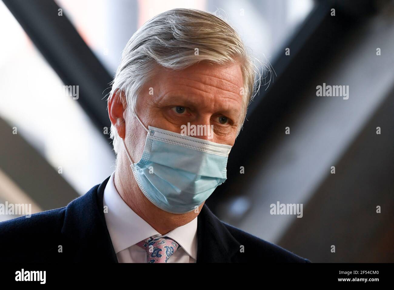 King Philippe - Filip of Belgium pictured during a royal visit to the ...