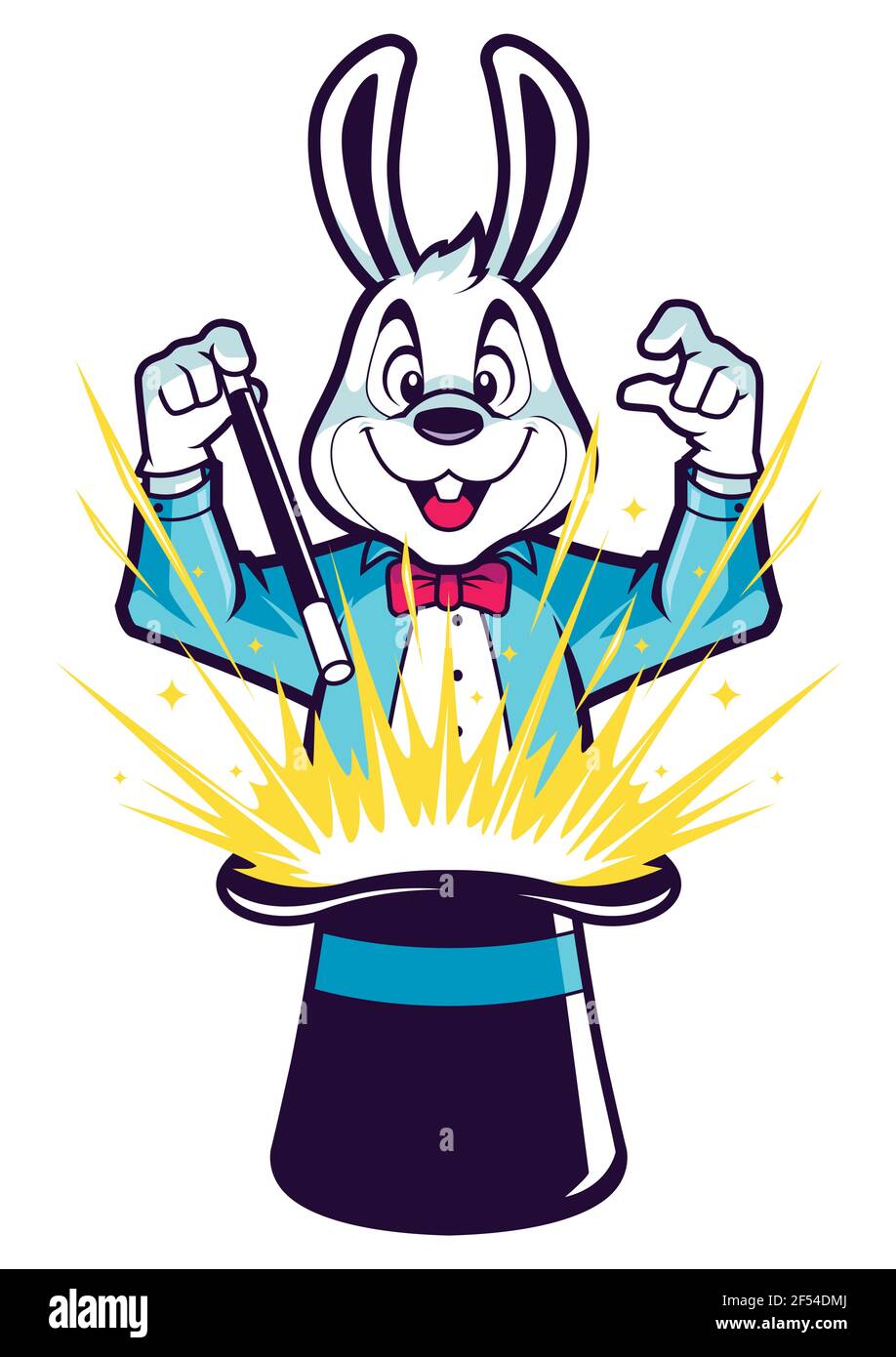 Wizard rabbit Cut Out Stock Images & Pictures - Alamy