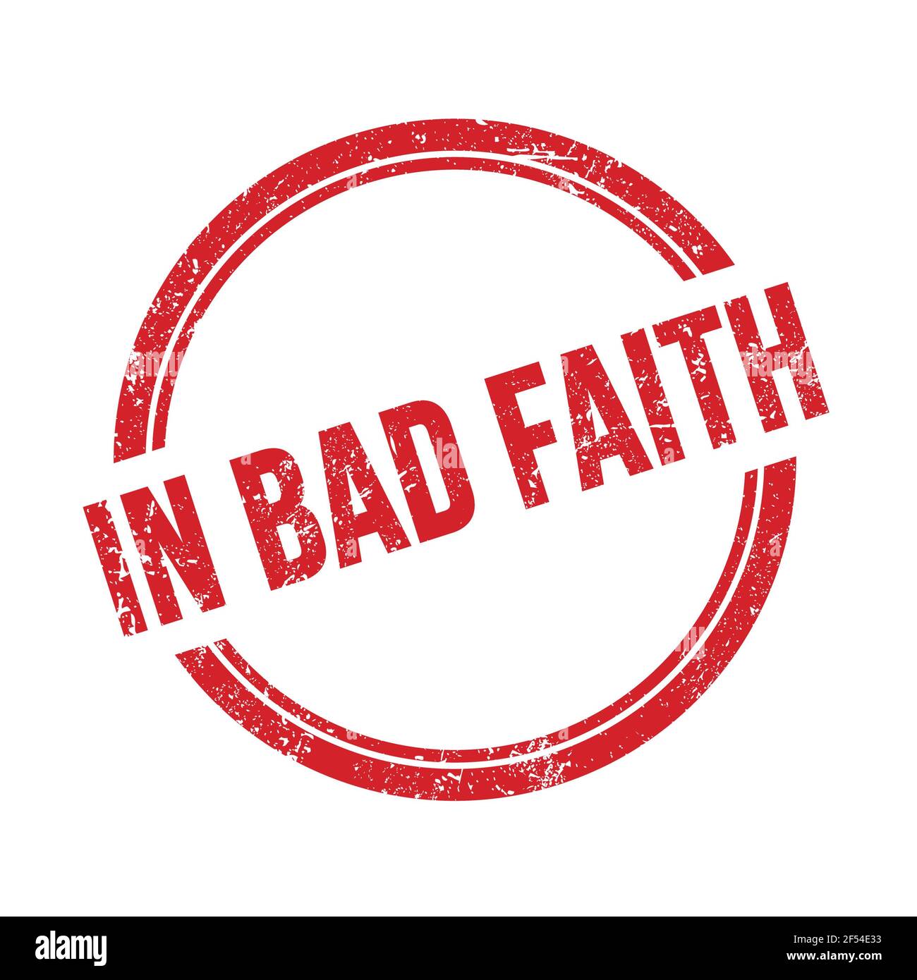 Bad faith hi-res stock photography and images - Alamy