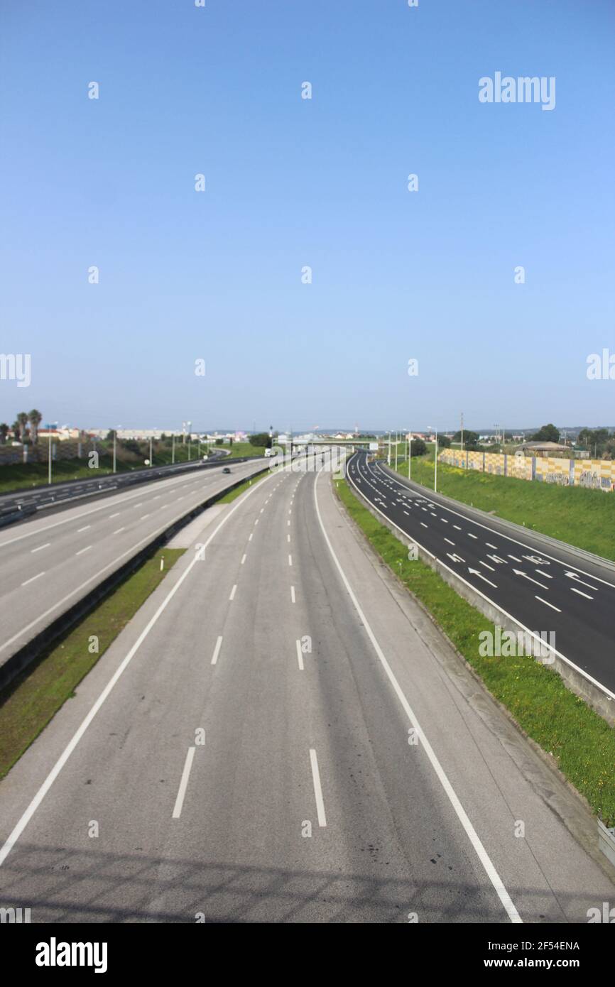Highway driveway hi-res stock photography and images - Alamy