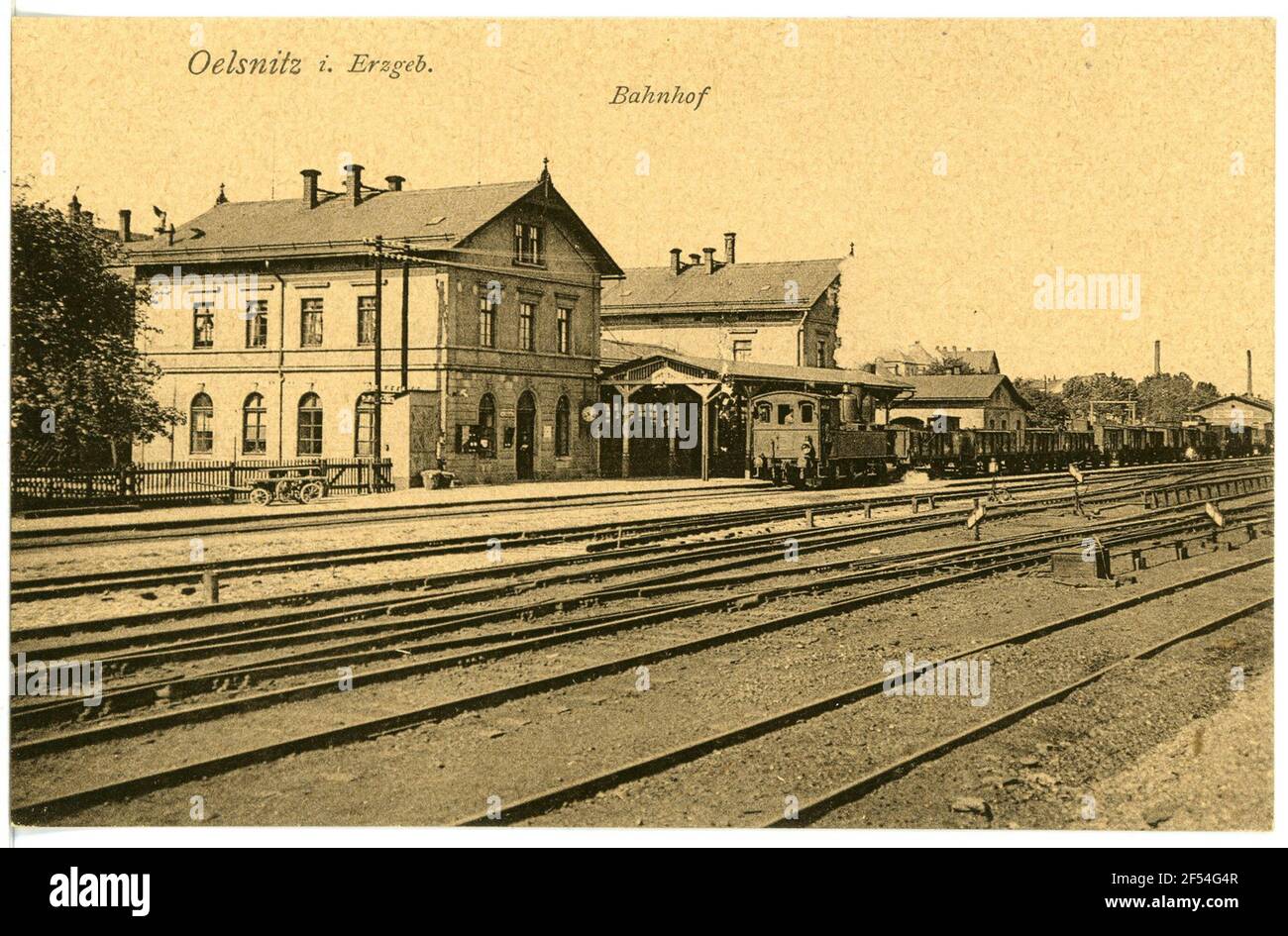 Railway station germany Cut Out Stock Images & Pictures - Alamy