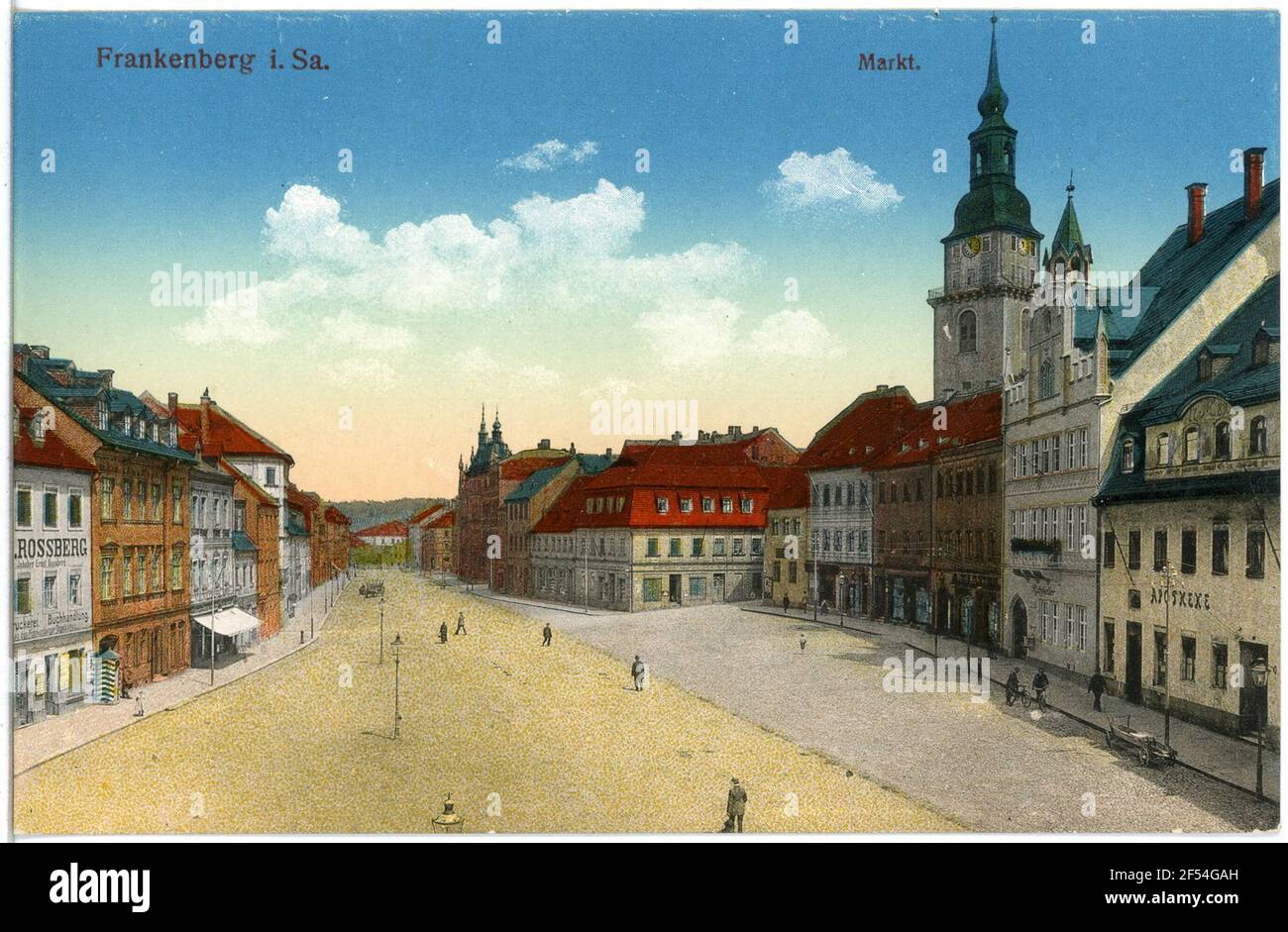 Markets town Cut Out Stock Images & Pictures - Alamy