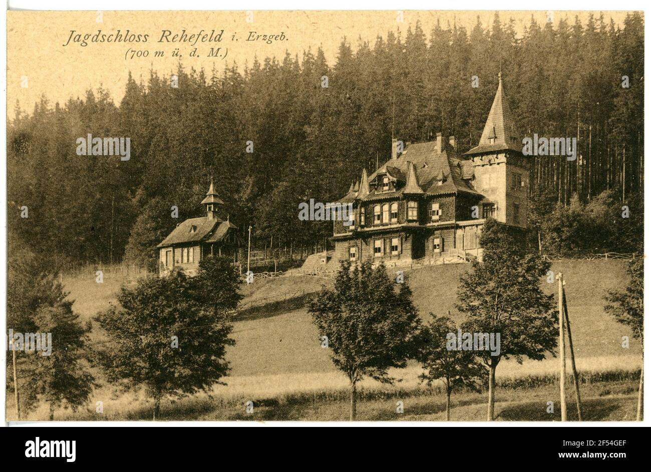 Jagdschloss rehefeld Cut Out Stock Images & Pictures - Alamy