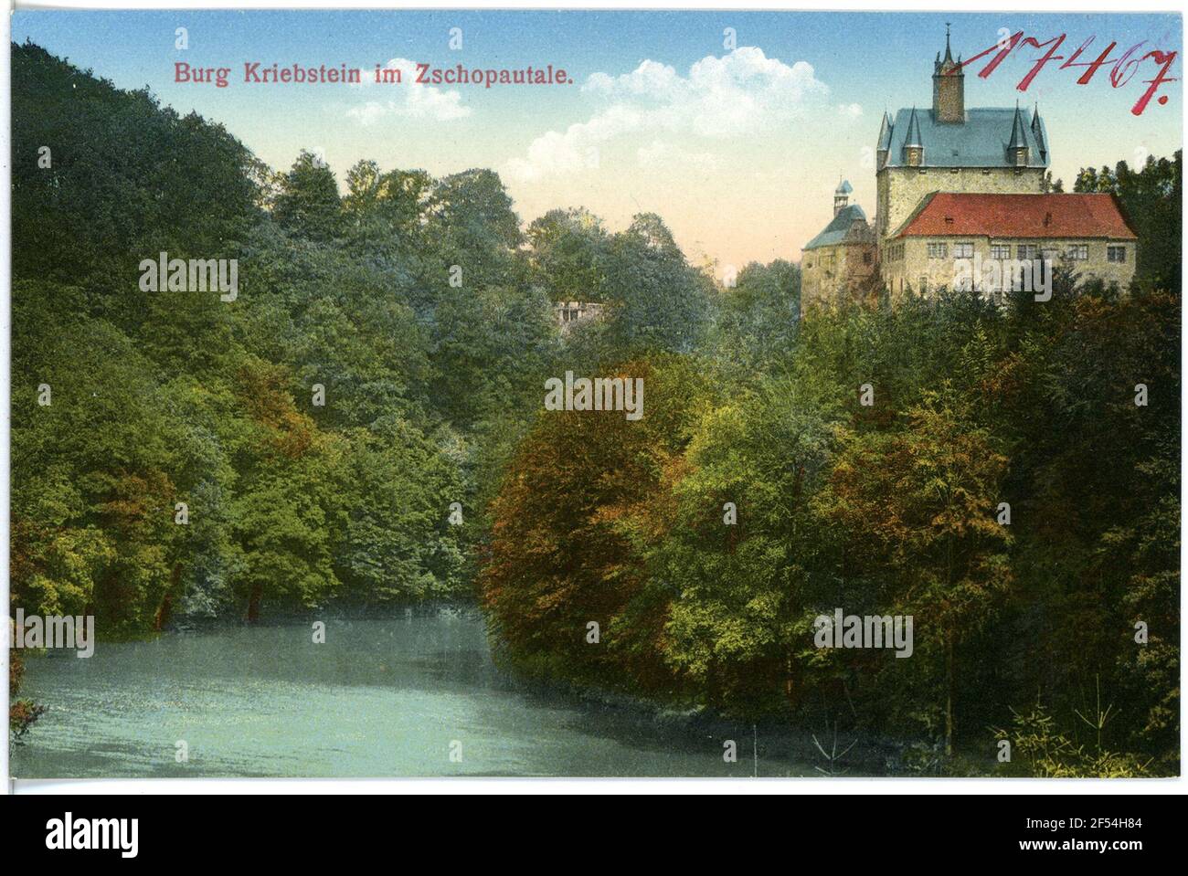 Burg Kriebstein. Burg Stock Photo - Alamy