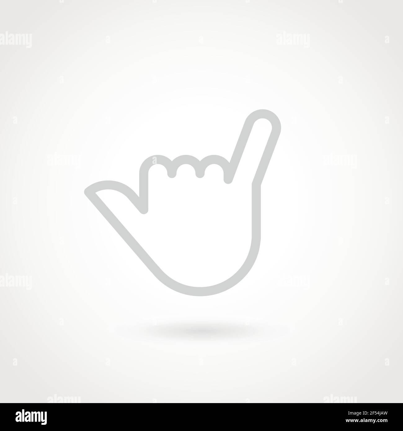 Surfing vector shadow Stock Vector Images - Alamy